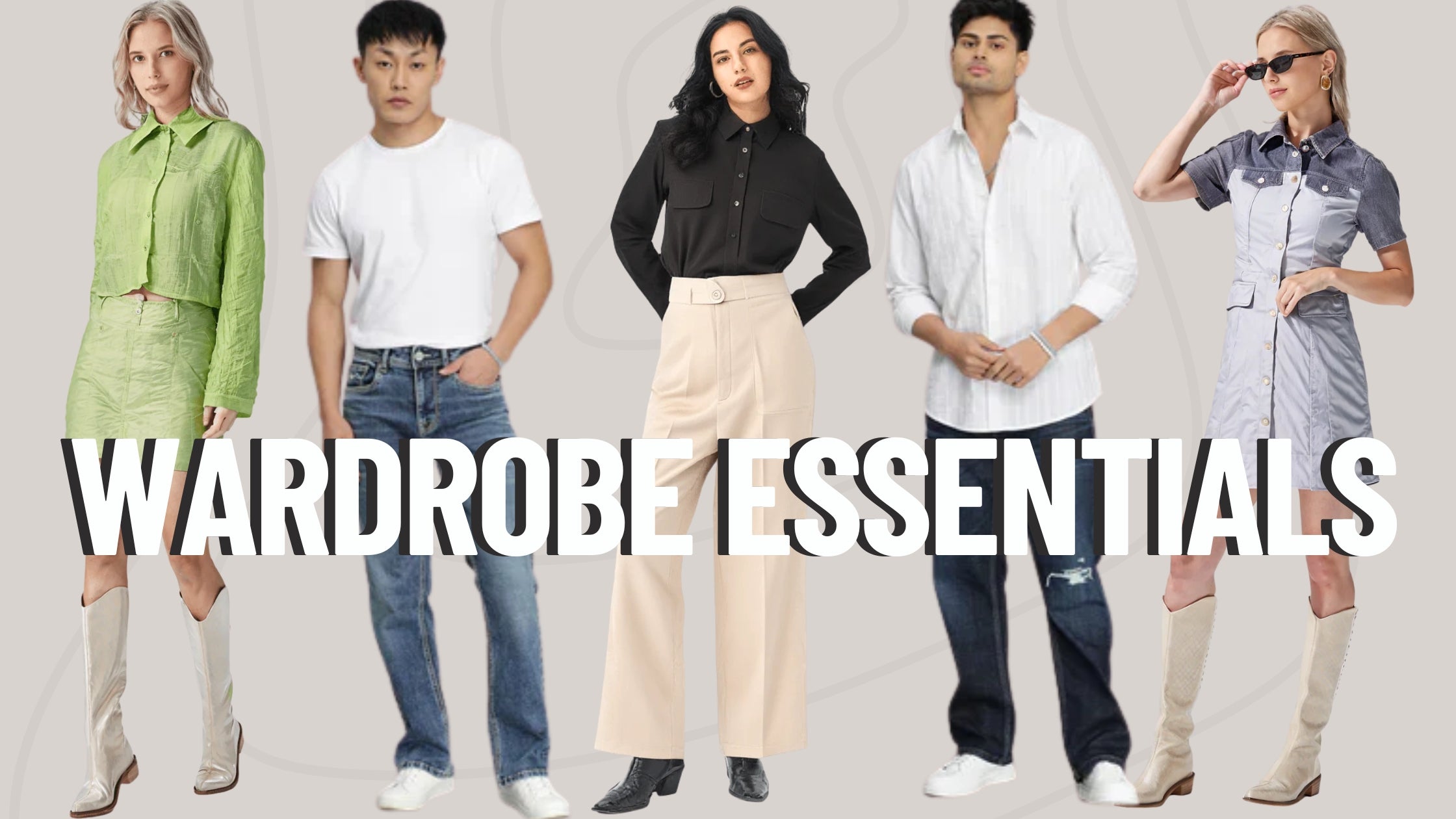 5 Timeless Wardrobe Essentials for Men & Women | Mask